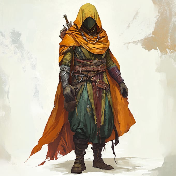 Make a awesome dnd character art and dnd character art by Llurnus | Fiverr