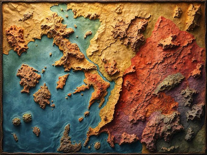 Create a high quality fantasy map by Cynthiskins | Fiverr