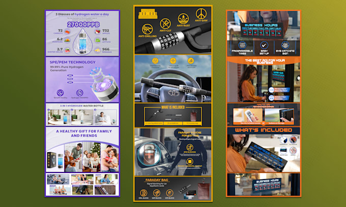Design amazon ebc images enhanced amazon brand a plus content images by ...