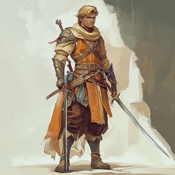 Do a dnd character art and dnd unique style by Seletia | Fiverr