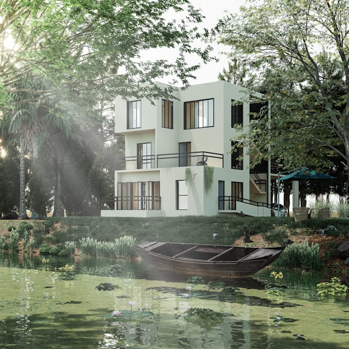 Create architectural renders and animations in d5 by Jay_arch10 | Fiverr