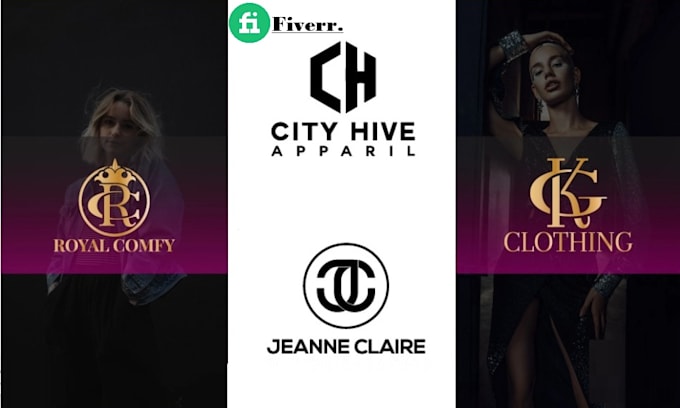 Design a minimalist luxury fashion monogram and clothing brand logo by ...