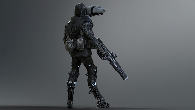 Natural 3d game animation, ue5 control rig for unreal, unity, gmod, aaa ...