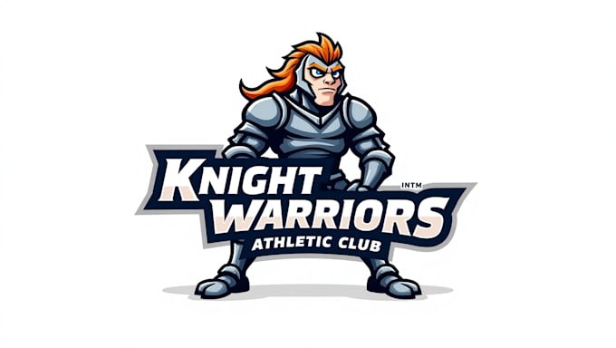 Do knight warriors athletic club mascot logo design by Gems_haney | Fiverr