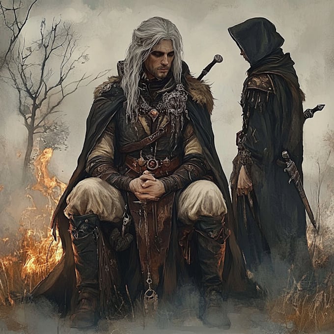 Draw your original and dnd character art with my art style by Scosrexeo ...