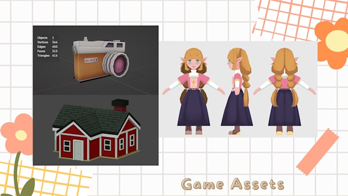 Create a game assets for your project by Mnmiko | Fiverr