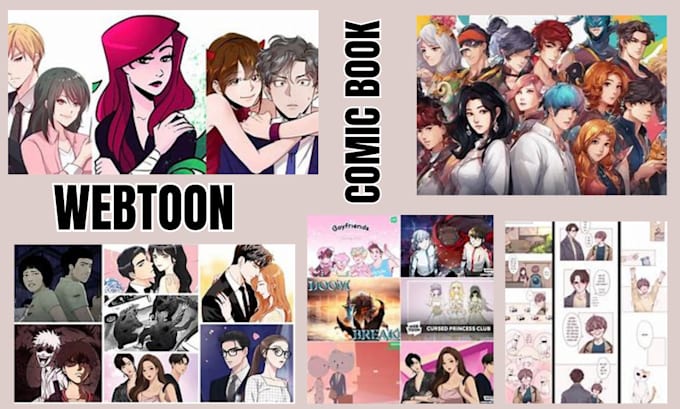 Custom manga, webtoon, comic art and anime illustrations for your ...