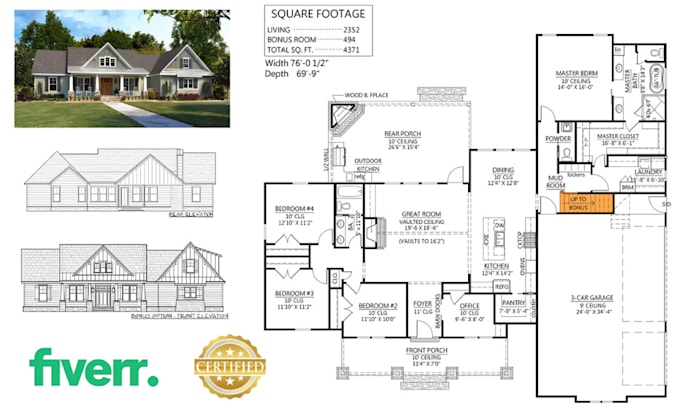 Draft architectural permit drawing mep floor plan blueprint in autocad