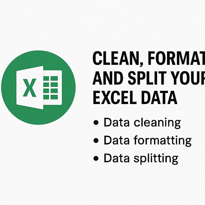 Do data cleaning, data formatting, splitting in excel by Mfarazee | Fiverr
