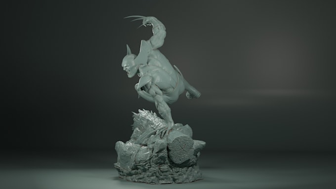 Do superhero 3d figures,stl file for fdm printer,character 3d sci fi ...