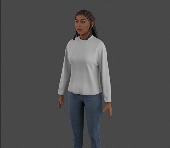 Model 3d character, rig to pose, film and animation,ue5,nsfw model, 3d ...