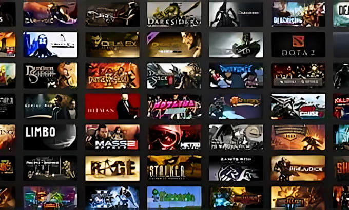 Draw steam artwork steam capsule game banner game ui game art for game ...