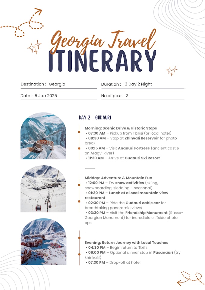 Create a custom travel itinerary for any destination by Travelwithhibin ...