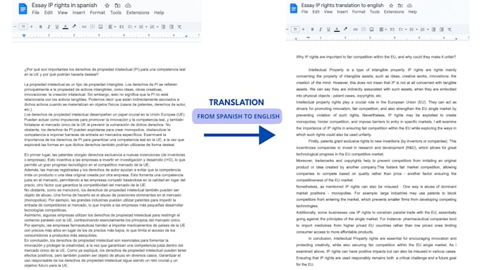 Translate and transcript in any type of form in spanish english and ...