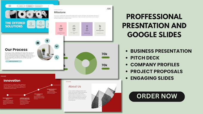 Design google slides, presentation, on powerpoint, canva one pager, pitch deck by Canva_design0 ...
