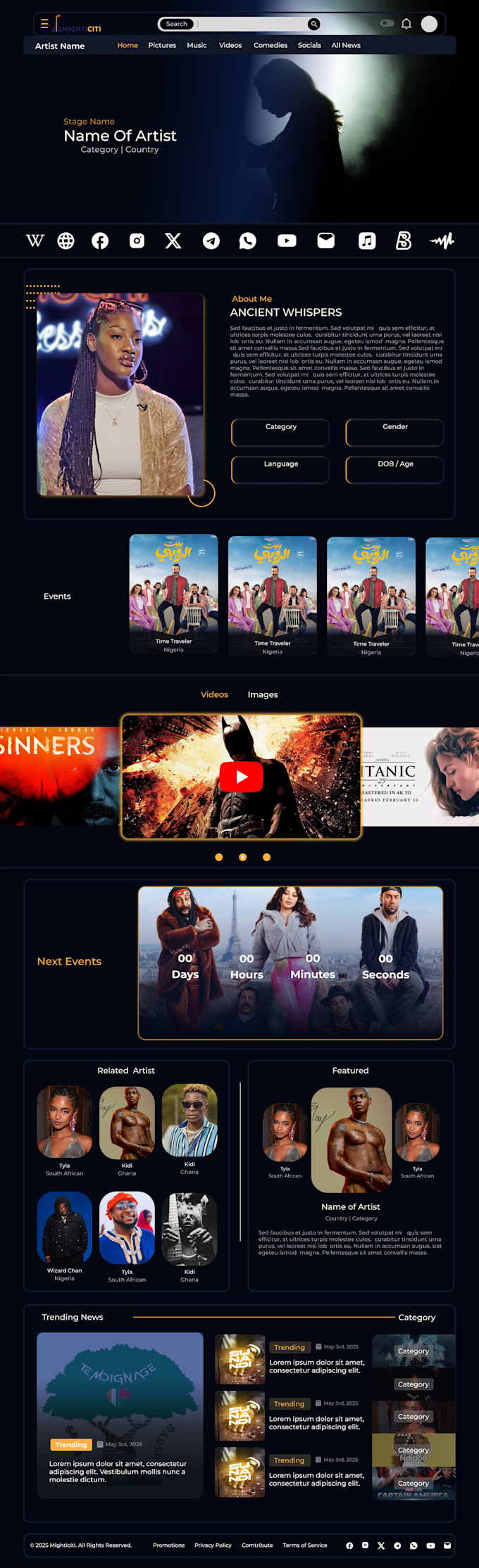 Design modern figma website design, website ui ux design, website ...