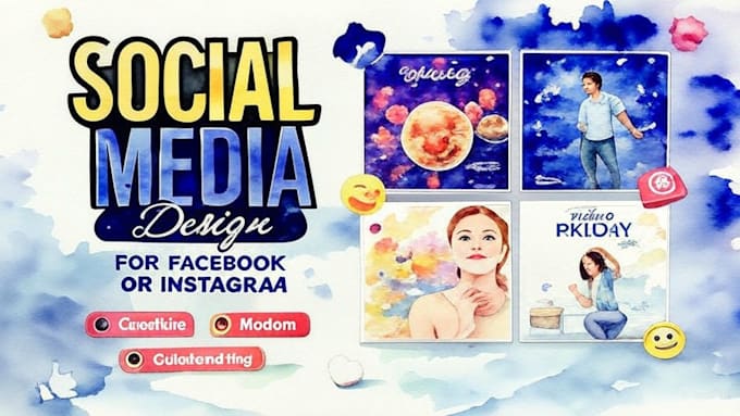 Design creative ad images and post for facebook or instagram, social ...