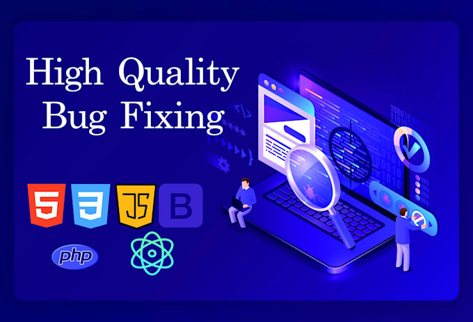 Fix bugs and issues in your web application by Badrelyatim | Fiverr