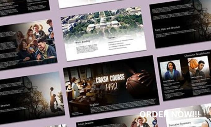 Be film pitch deck, movie pitch deck, screenplay, tv shows, lookbook ...