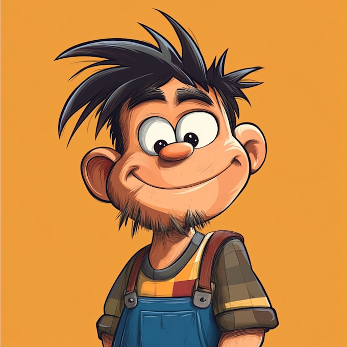 Design custom cartoon character by Dynicegh | Fiverr