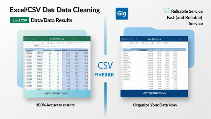 Clean Format And Organize Messy Excel Or Csv Data By Subhadipjash