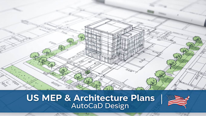 Us mep drawings usa commercial architecture, autocad and landscape ...