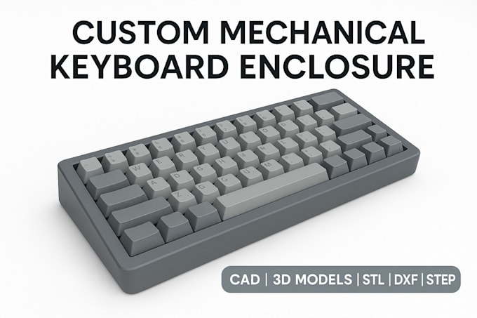 Design mechanical keyboard pcbs and their enclosures by Aron_cs_ | Fiverr