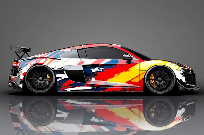 Make awesome car wrap design or vinyl wrap by Braelin_24 | Fiverr