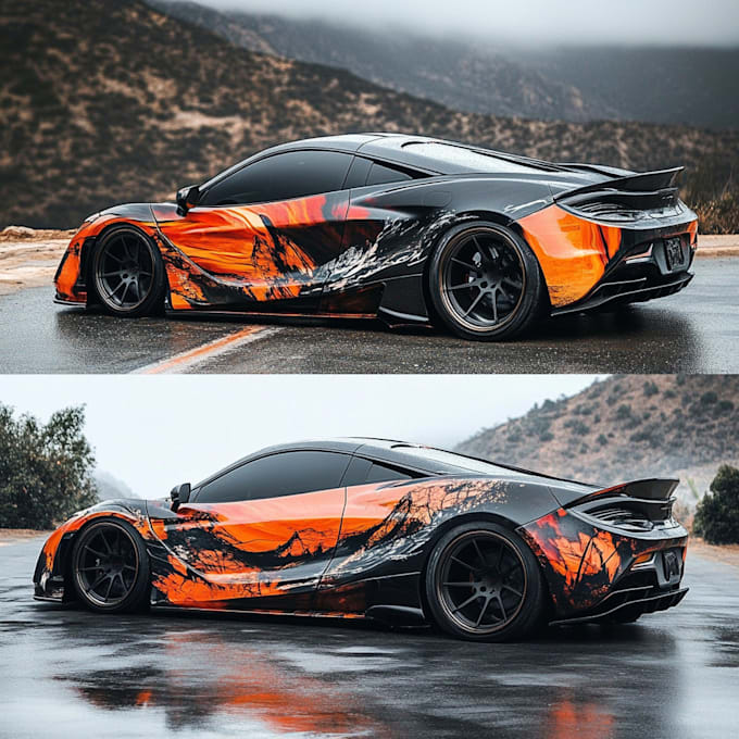 Make a car wrap design, van wrap design by Valeriechen2 | Fiverr