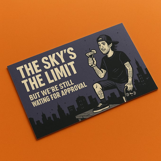 Design funny, bold and unforgettable business cards by Linusdiek | Fiverr