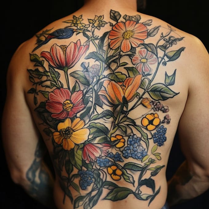 Make a custom, hyper realistic tattoo design for you by Lishcelle | Fiverr