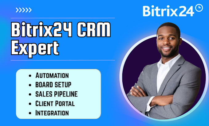 Setup bitrix crm bitrix24 bitrix automation bitrix24 task project bitrix expert by Linna_smi ...