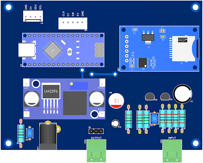 Design custom pcb design, schematic, layout, gerber dan bom by Muh_rafi | Fiverr