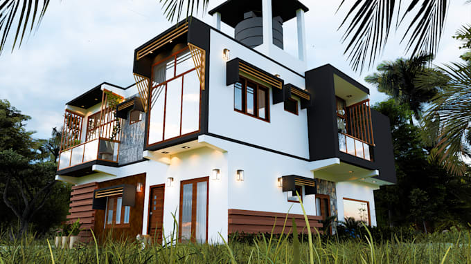 Create photorealistic 3d architectural renderings for your project by ...