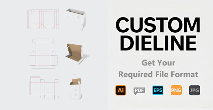 Provide professional packaging box dielines and cut line designs by ...