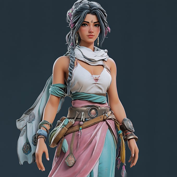 Draw dnd character art design illustration, fantasy by Josefiays | Fiverr