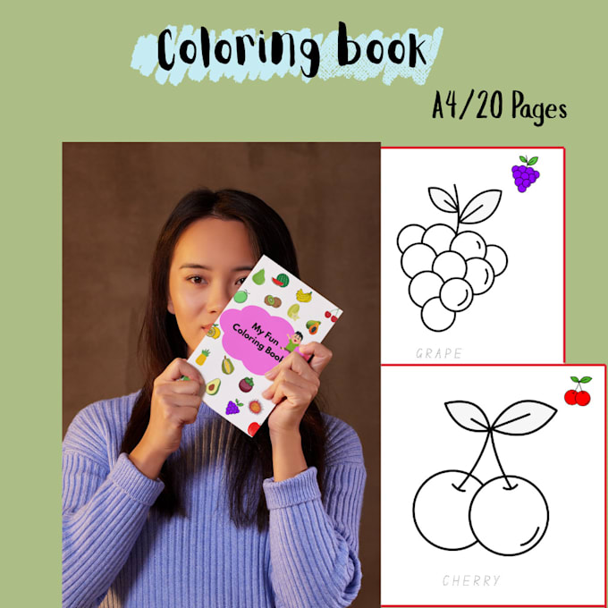 Create and deliver a fun animal coloring book for kids by Ttasya_rayma ...