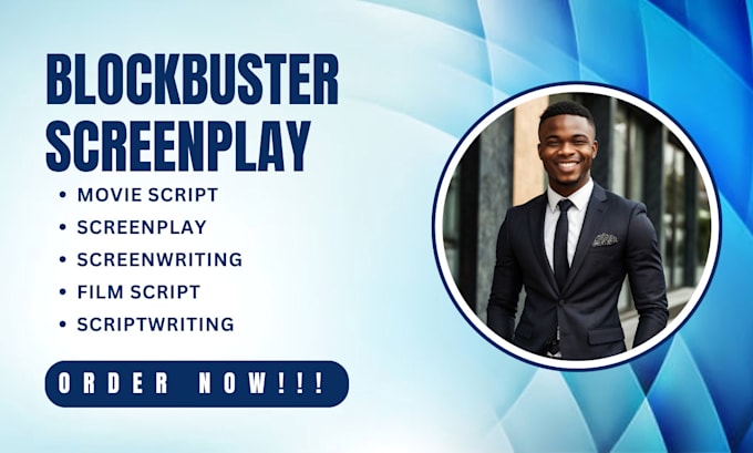 Do blockbuster movie script netflix screenplay tv series film script pitch deck by Elite_elijah1 ...