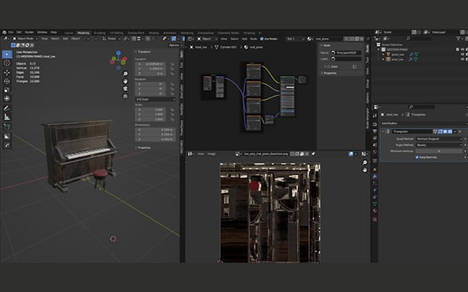 Stylized 3d game props and assets pbr texture game ready 3d model weapon blender by Jaimondex ...