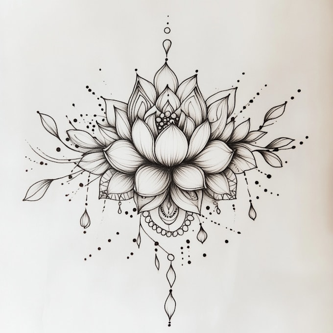 Draw unique traditional, mandala, polynesian tattoo design for you by ...