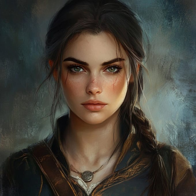 Create fantasy character portrait art by Stadiveget | Fiverr