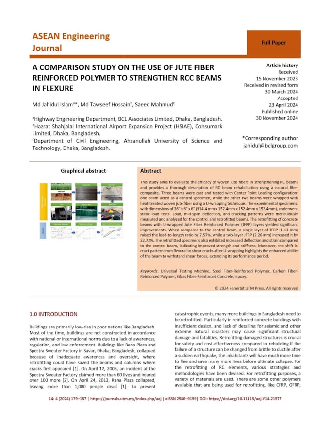 Prepare ai free engineering research article and presentation by M_jahidul_islam | Fiverr