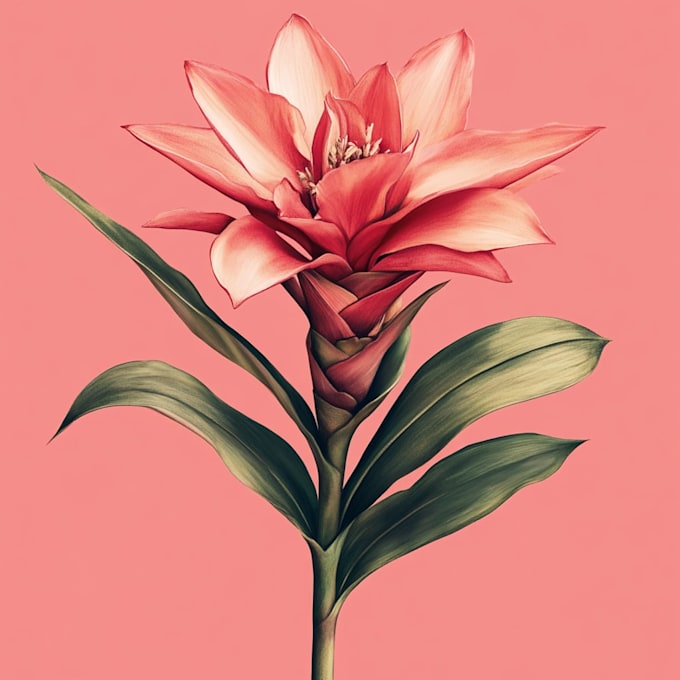 Create a realistic botanical drawing by Paullaunu | Fiverr