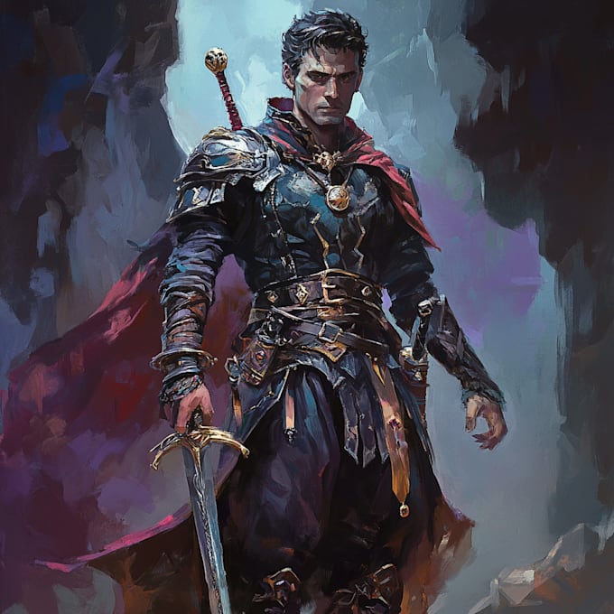 Draw dnd character art design illustration, fantasy, by Dashanique3 ...