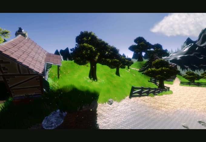 Do unity 3d game environment game map 3d game level 3d scene in unreal engine by Solsolatic | Fiverr
