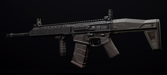 Design 3d gun model,weapon design,3d game asset,3d firearm,3d animation,ue5 mods by Sheikllah ...