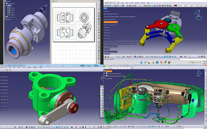 3d cad modeling product design solidworks mechanical rendering ansys 3d ...