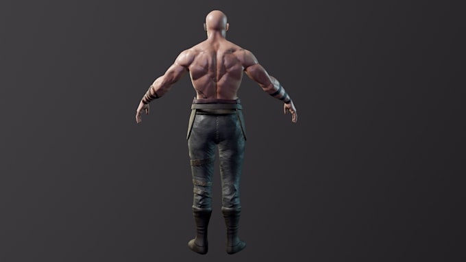 Realistic 3d character, 3d metahuman, pbr texture, facial rig, ue5 ...