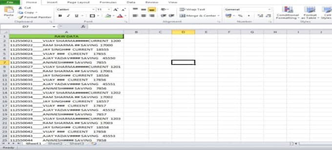 Clean, format, merge, split excel data by Priyankac_07 | Fiverr