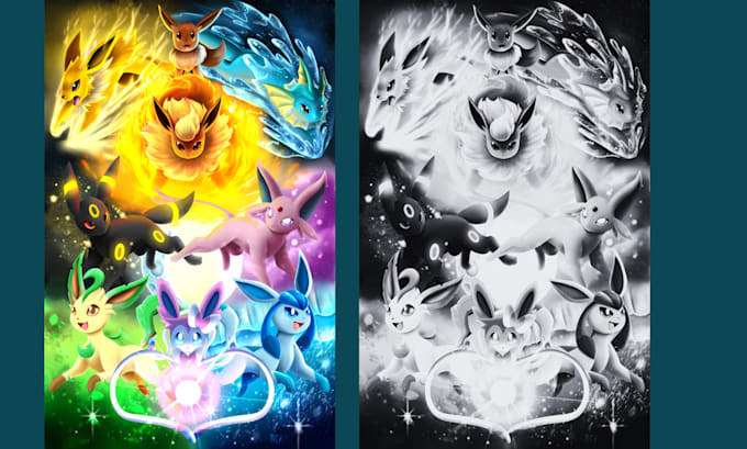 Draw a custom pokemon character art, fakemon pokemon trainer or sprite ...